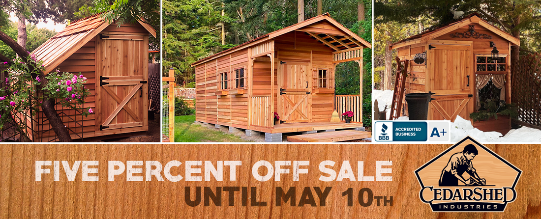Garden Sheds, Cedar Kits, Storage Sheds, Red Cedar Buildings ...