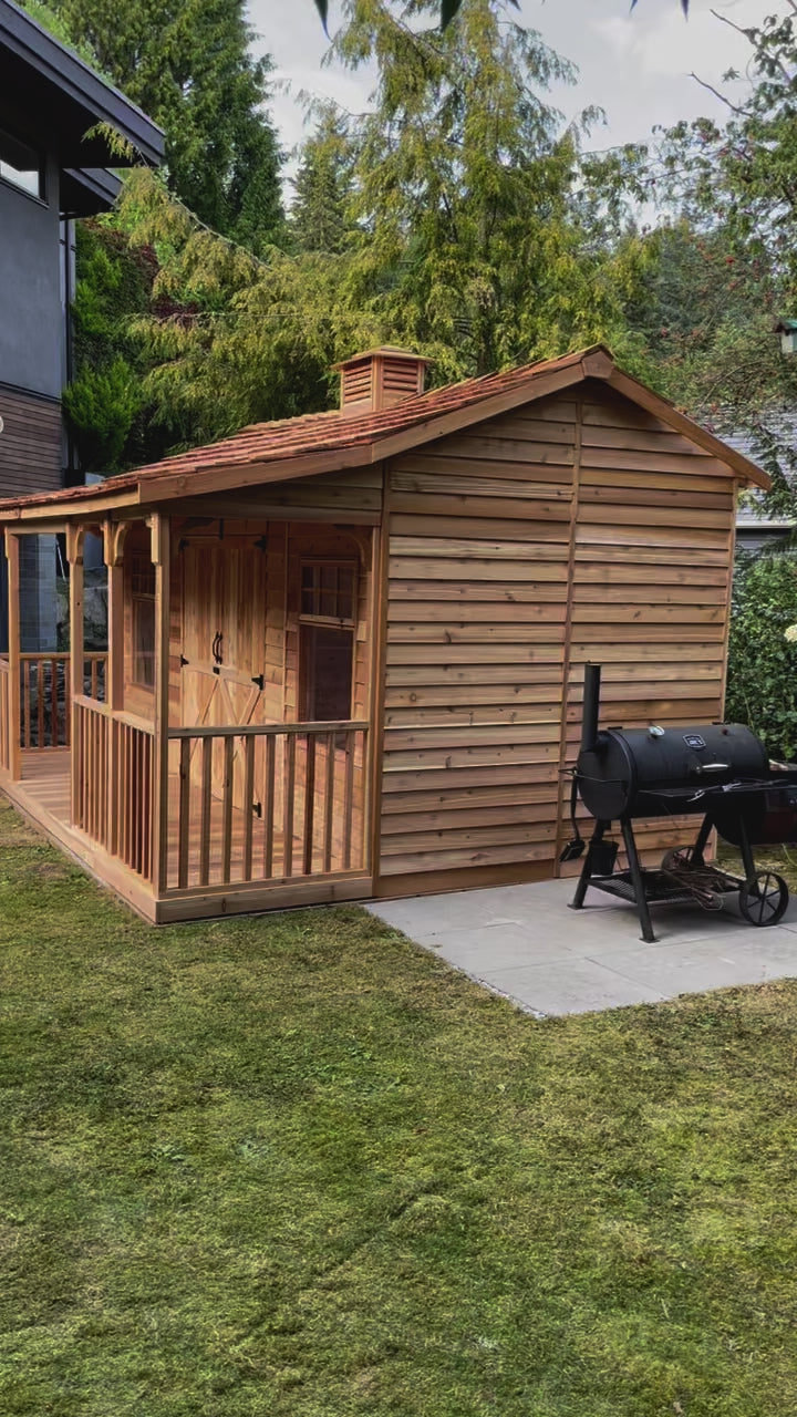 Garden Sheds, Cedar Kits, Storage Sheds, Red Cedar Buildings ...