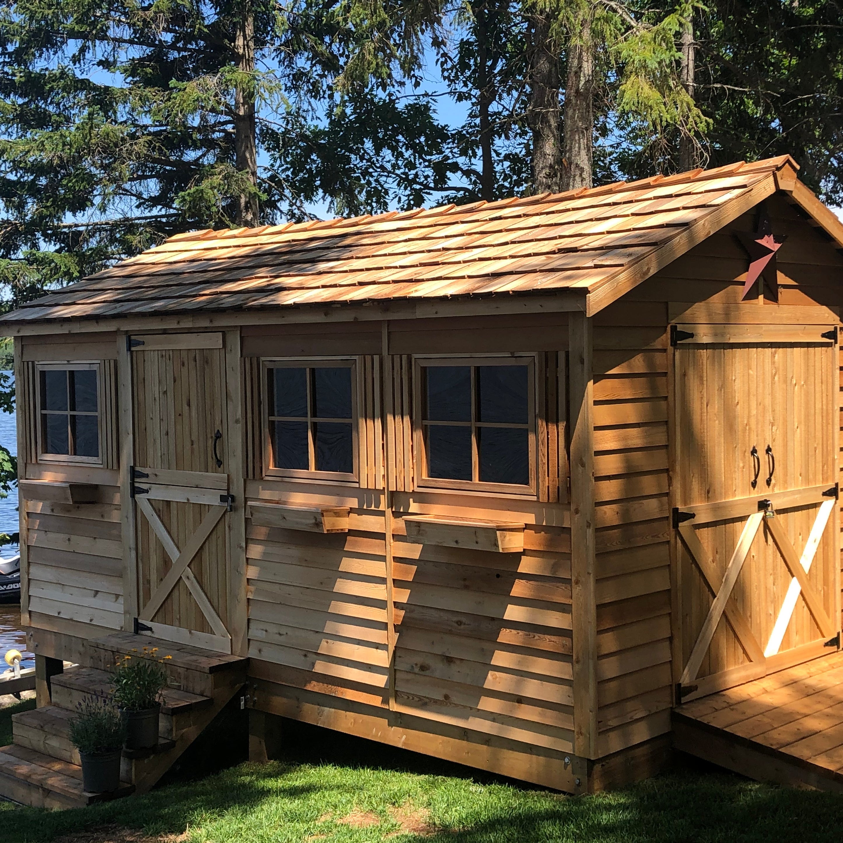 Boat Sheds, Paddle Board & Kayak Shed, Canoe Storage Sheds, DIY Plans ...