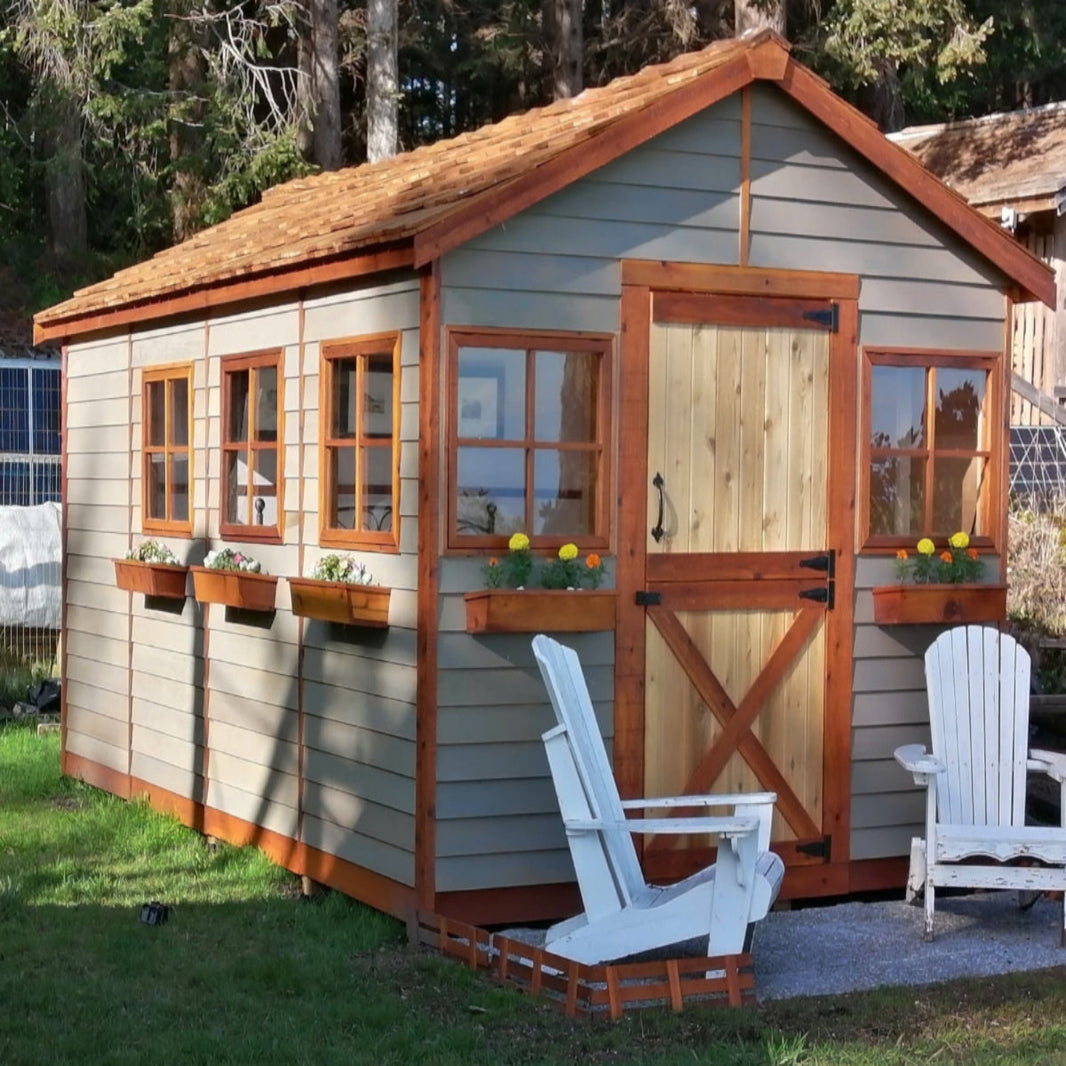 Garden Sheds, Cedar Kits, Storage Sheds, Red Cedar Buildings ...