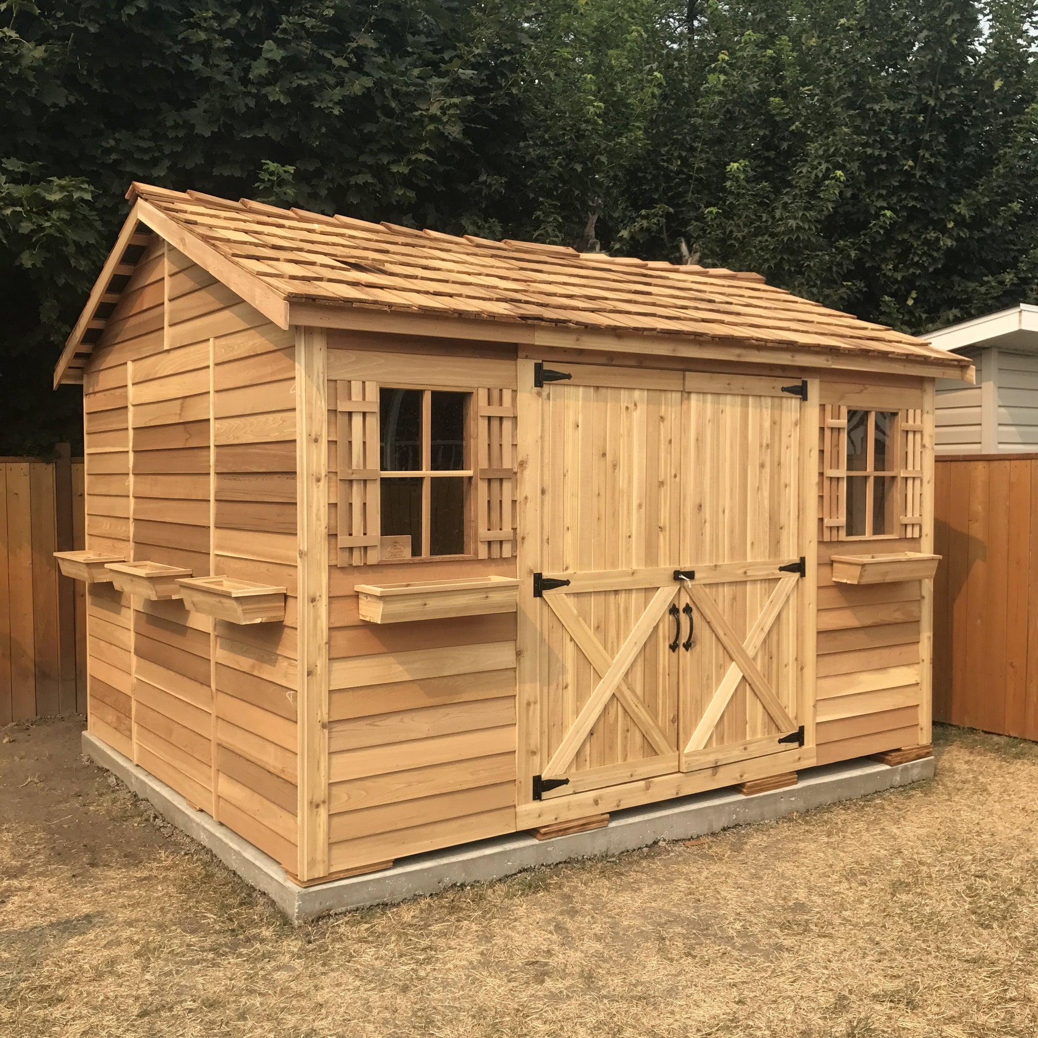 Double Door Sheds, Backyard Garden Cottage Kits | Cedarshed USA