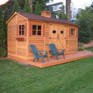 Double Door Sheds, Backyard Garden Cottage Kits | Cedarshed USA