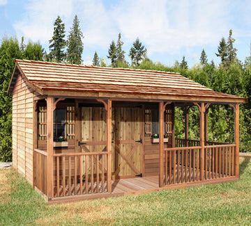 Garden Sheds, Cedar Kits, Storage Sheds, Red Cedar Buildings ...